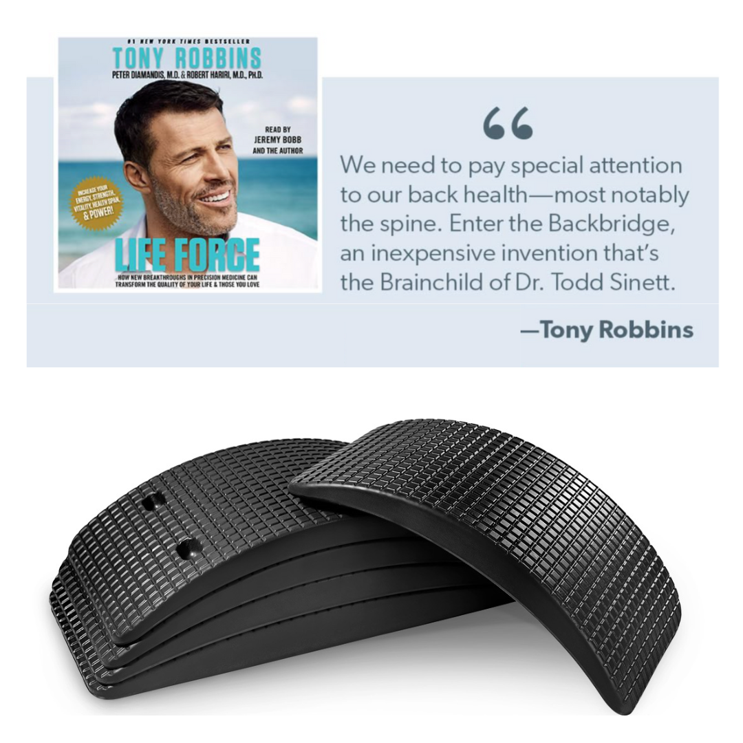 Back Pain Relief & Correct Posture Today | Backbridge – Dr. Todd Sinett